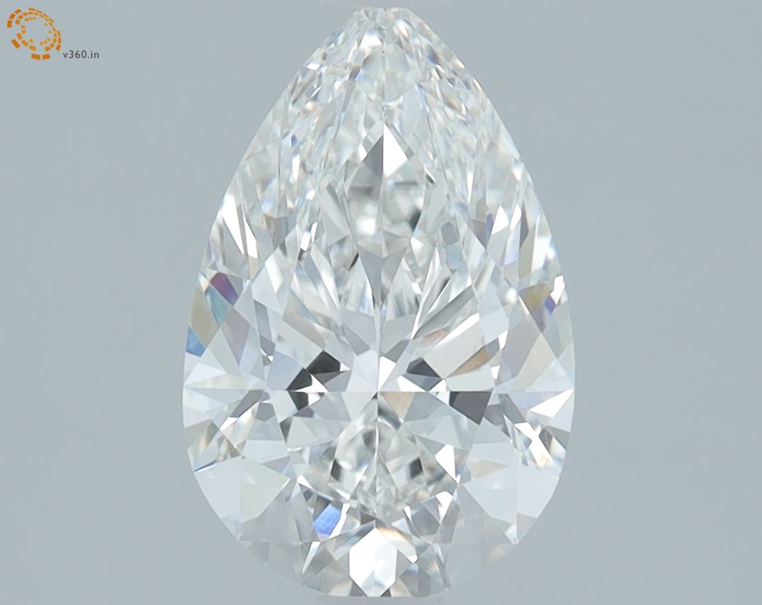 1.64 Carat Pear Shape Lab Grown Diamond