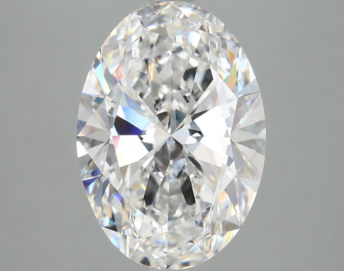 5.09 Carat Oval Cut Lab Grown Diamond